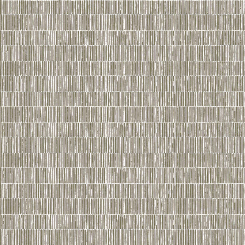 Shop Bamboo Screen Wallpaper in Silver Grey | Burke Decor