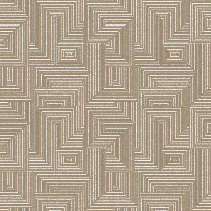 Shop Cleopatra Wallpaper in Bronze Brown | Burke Decor