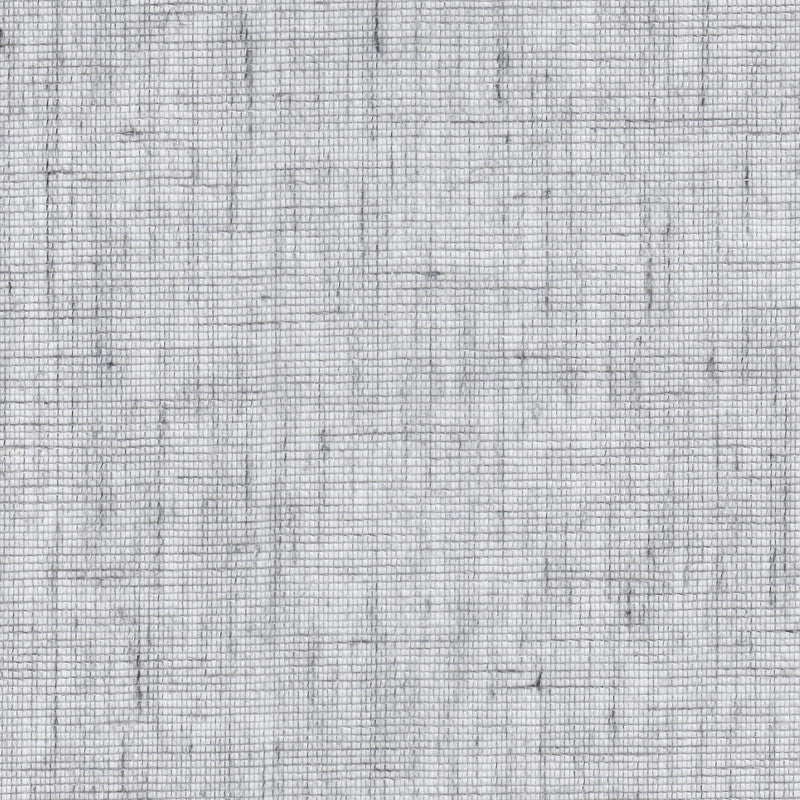 Shop Sample Woven Linen Crosshatch Wallpaper in Storm Grey | Burke Decor