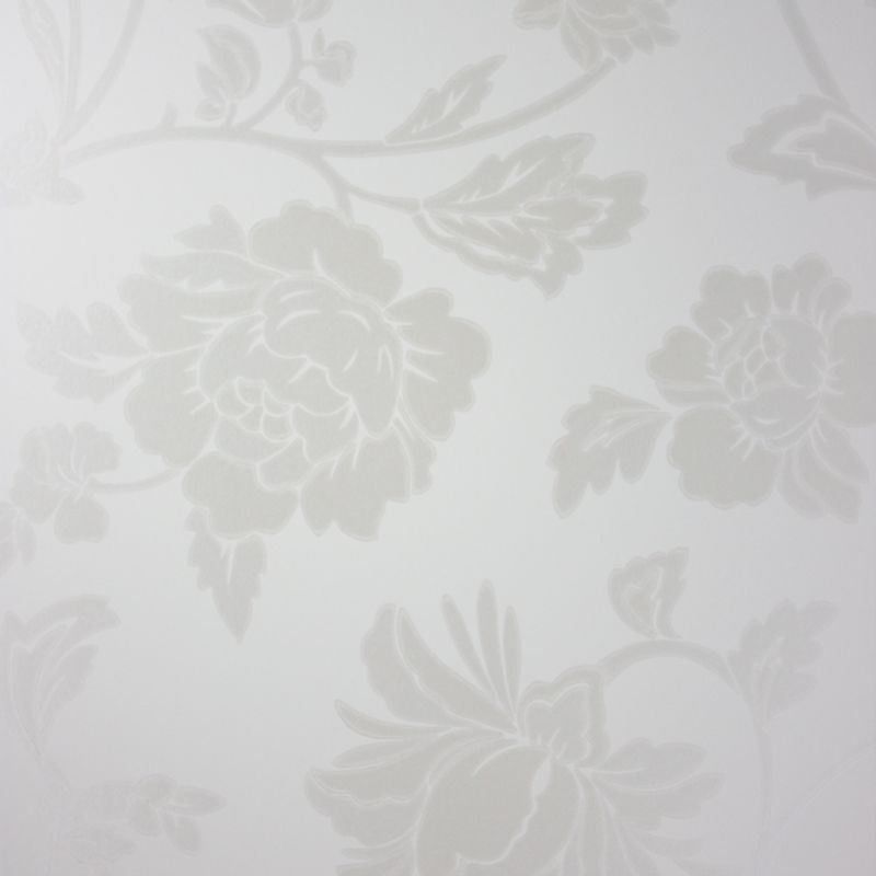 Shop Sample Florissant Wallpaper in Gray Color by Nina Campbell | Burke ...