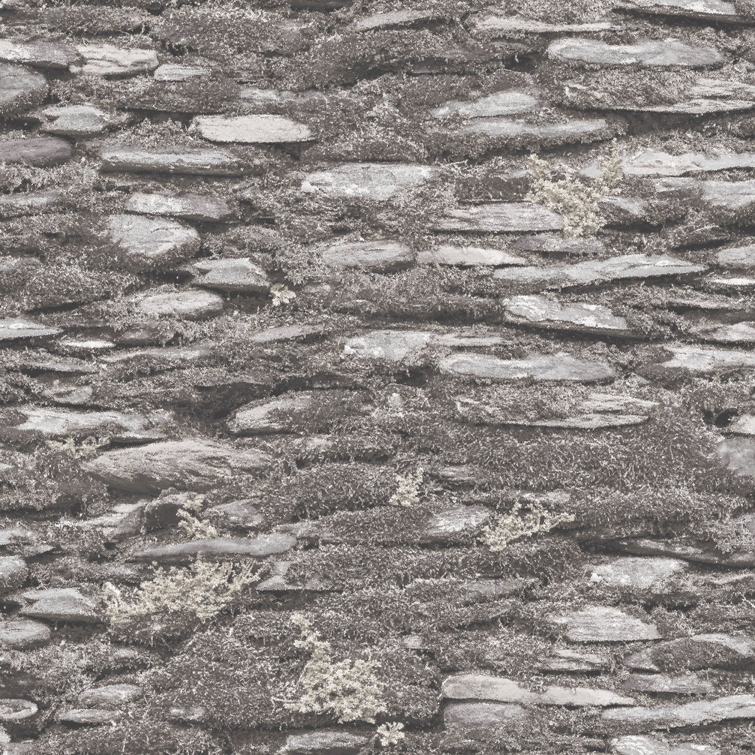 Shop Sample Rock Wall Wallpaper in Grey from the Evergreen Collection ...