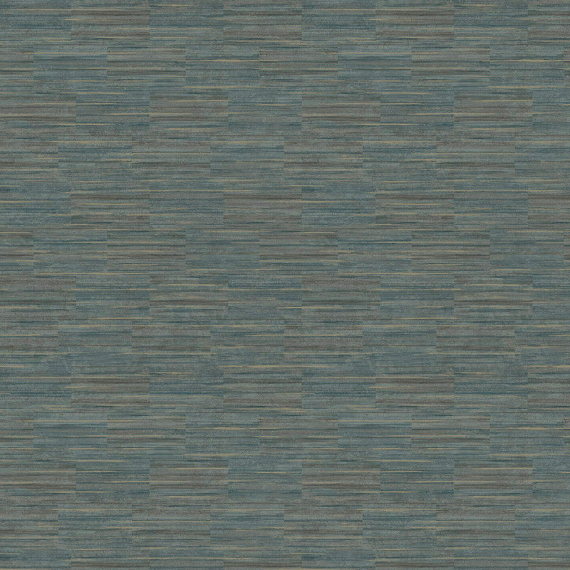 Shop Linear Strie Wallpaper in Blue | Burke Decor