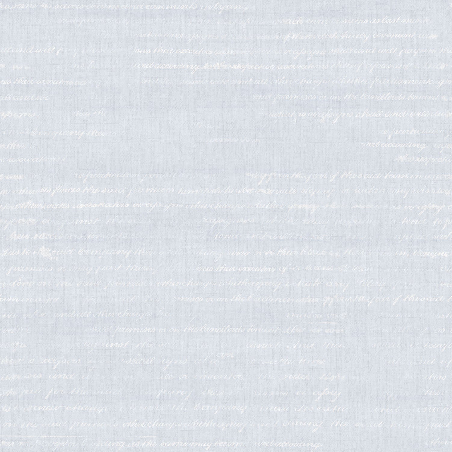 Shop Sample Faded Calligraphy Chalky Blue Wallpaper from the Vintage ...