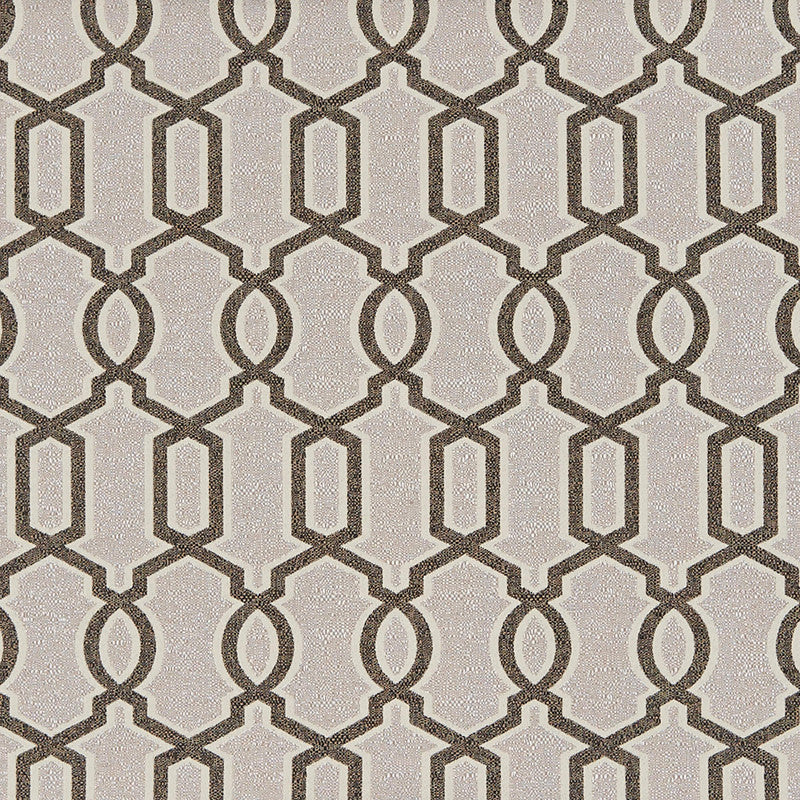 Shop Tyson Fabric in Brown/Creme/Beige | Burke Decor